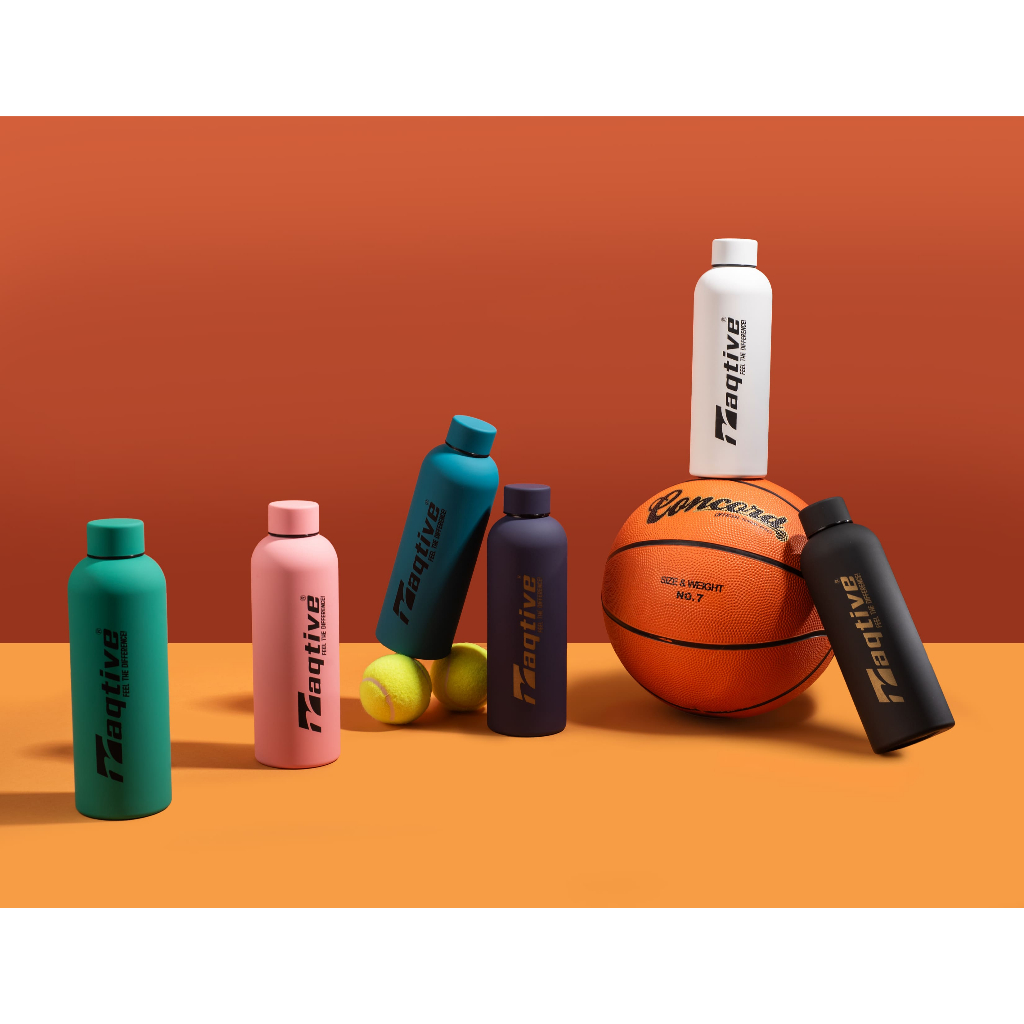 Raqtive Botol Air Keluli Tahan Karat 500ml / Raqtive Hydractive Sports ...