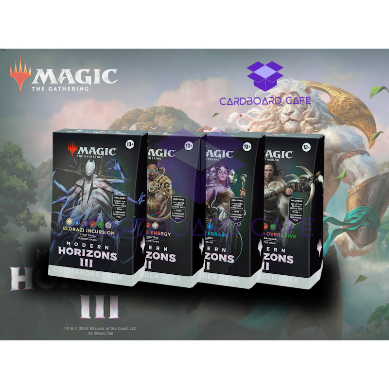 [NEW!!!] [MH3] [MTG] Magic: The Gathering Modern Horizon 3 Commander Deck Bundle | Shopee Malaysia