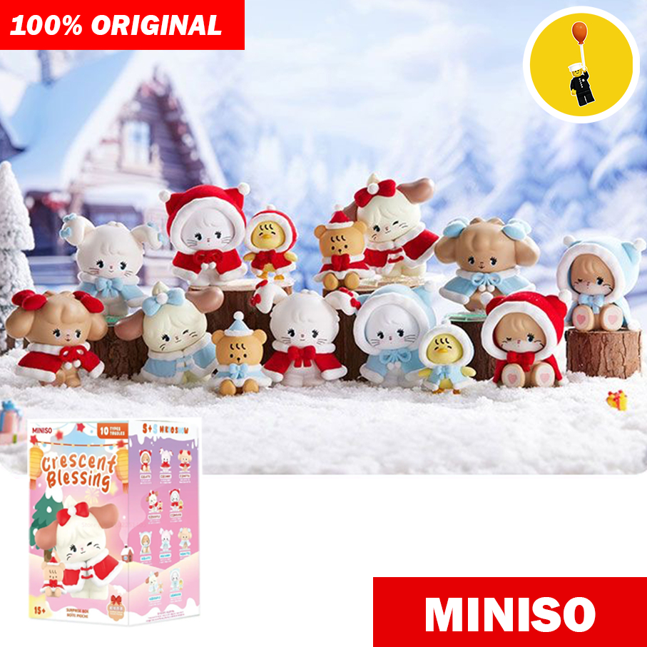 MINISO MIKKO Crescent Blessing Series Blind Box (Condition as photo show) | Shopee Malaysia