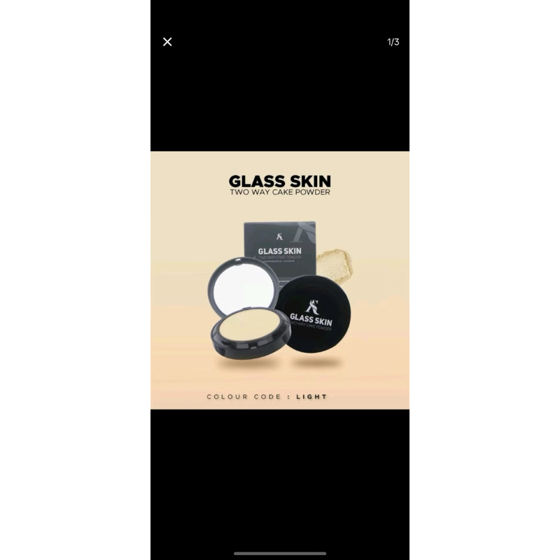 DHERBS GLASS SKIN TWO WAY CAKE POWDER (CODE:LIGHT) | Shopee Malaysia