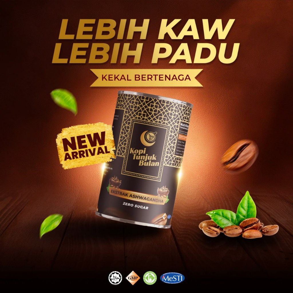 KOPI TENAGA TANPA GULA TUNJUK BULAN HQ | Shopee Malaysia