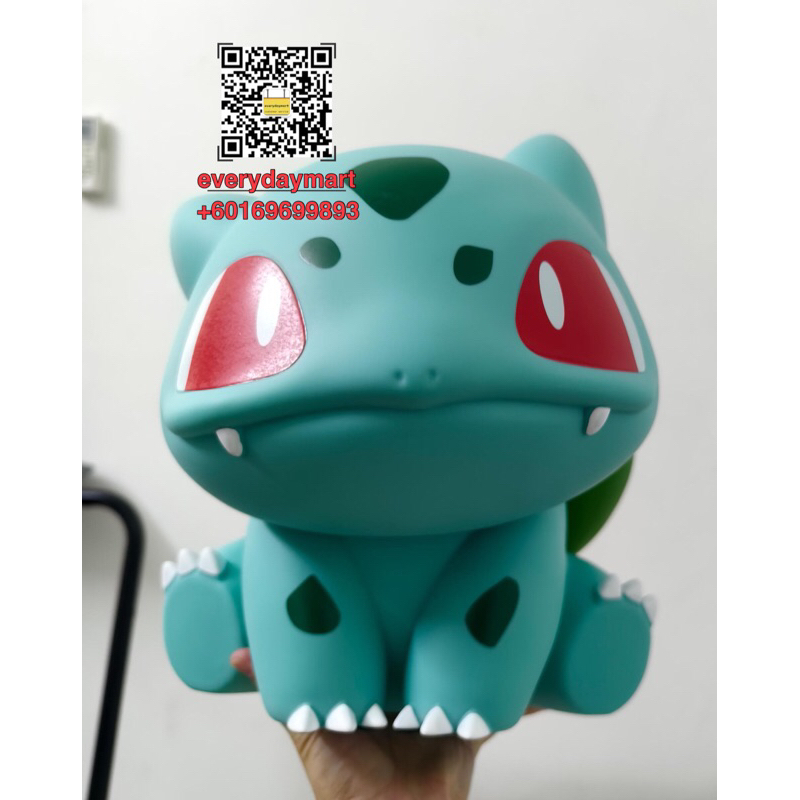 POKÉMON💥BULBASAUR SMILING💥ACTION FIGURE TOYS STATUES🔥宝可梦微笑妙蛙种子🔥手办模型 ...