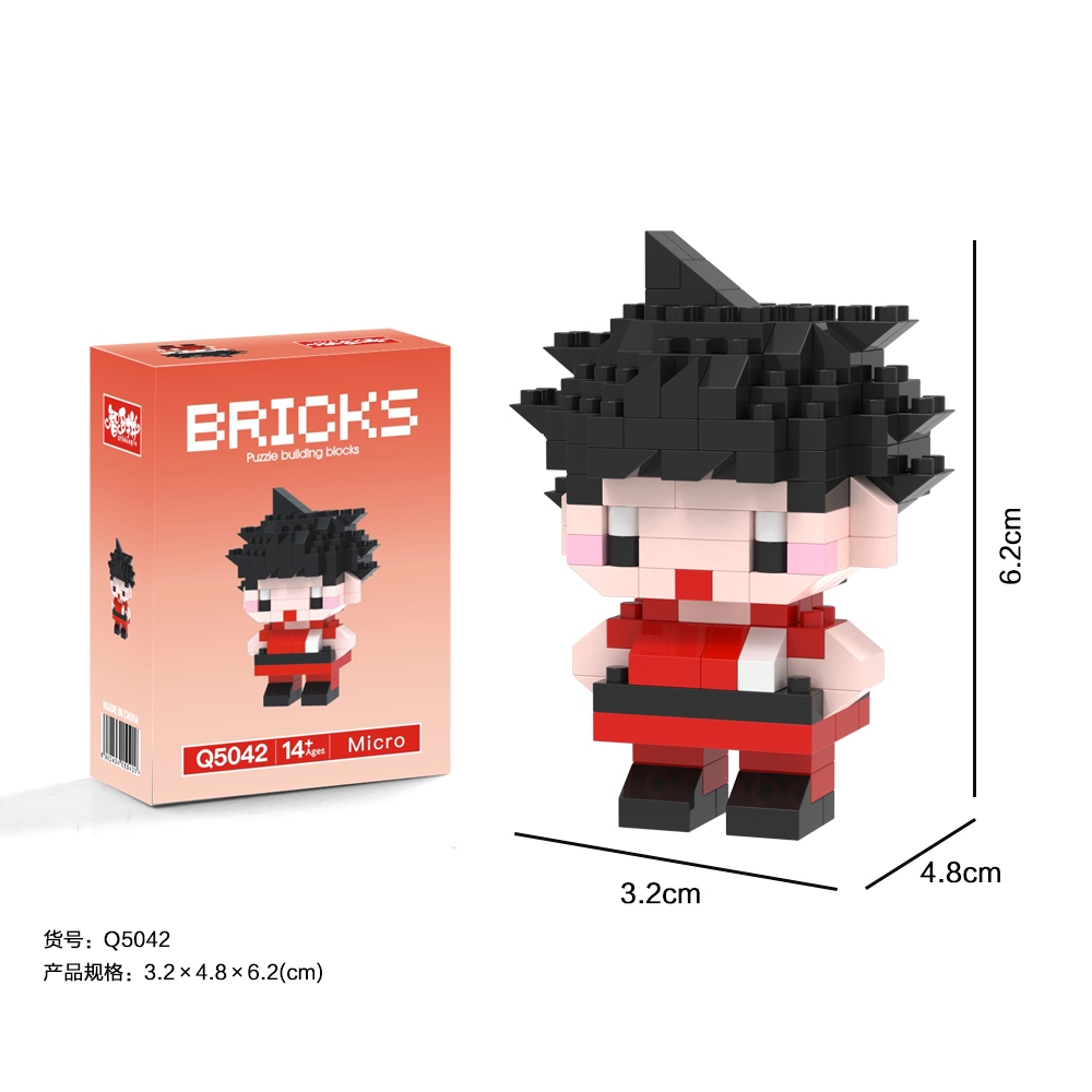 20 design cartoon brick 40 design cartoon Bricks nano Block Cute toys ...
