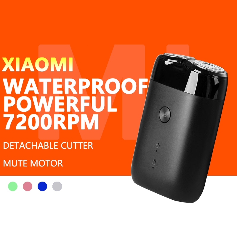 Xiaomi Mijia Electric Shaver S100 Portable Shaving Razor Waterproof ...