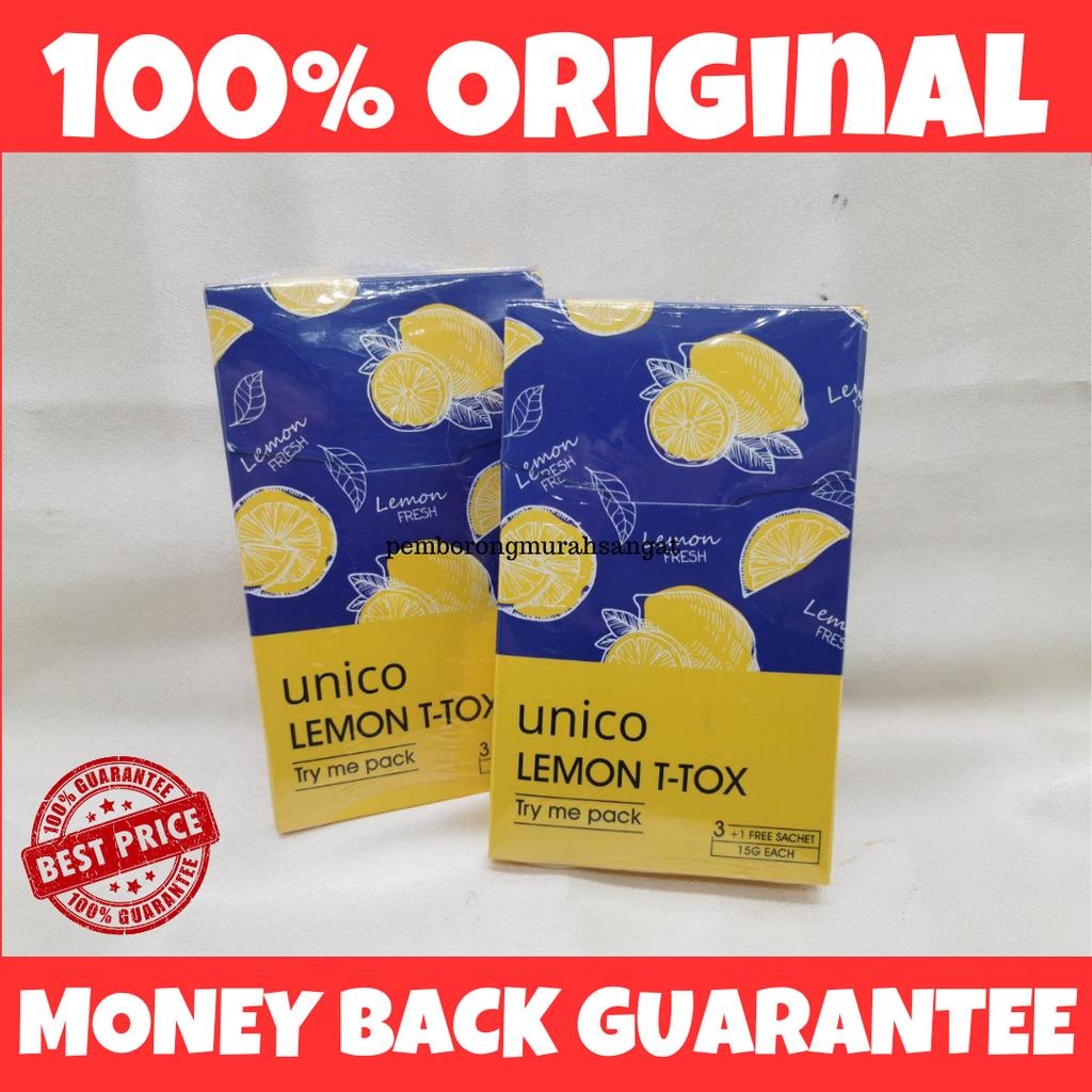 UNICO LEMON T-TOX | MINUM MALAM ESOK MEMBUANG | SEMBELIT | SUSAH ...