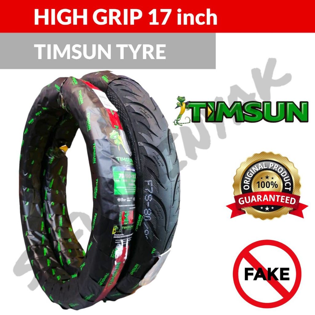 2024 TS692 ORIGINAL TIMSUN HIGH GRIP TL 17INCH TYRE TIRE MOTORCYCLE ...