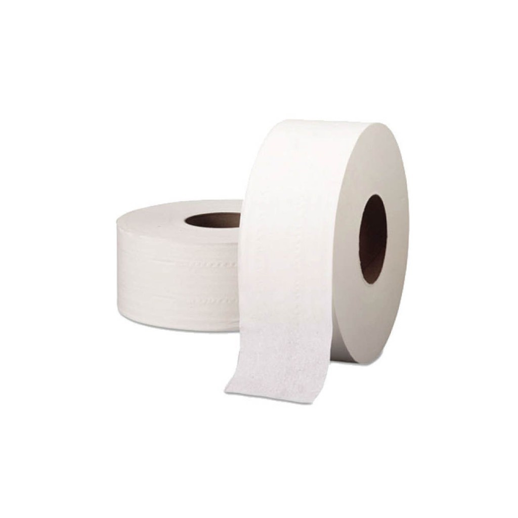 ( 6 ROLLS ) Jumbo Roll Tissue Roll 100% Virgin Pulp 2-PLY Tissue 卫生纸,面纸 ...
