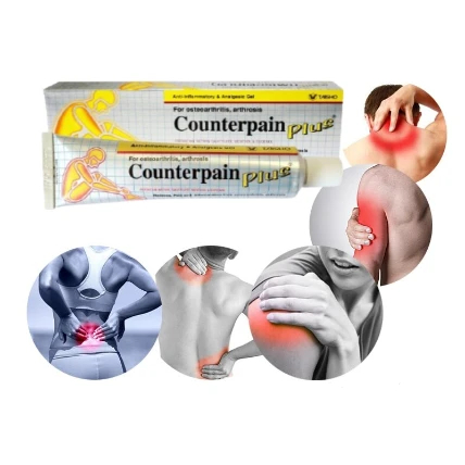 Counterpain Plus gel with analgesic effect imported from Thailand ...