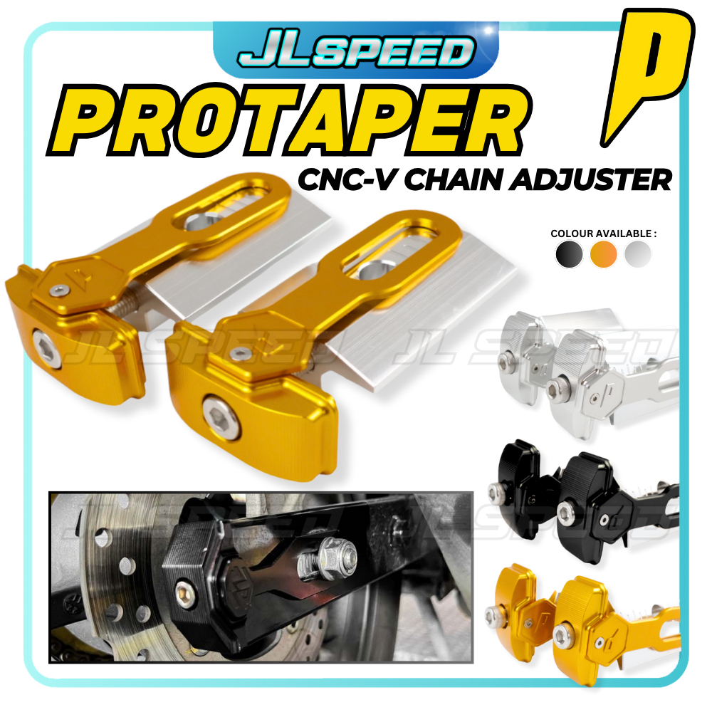 PROTAPER CNC-V Chain Adjuster Alloy Cnc Ejas Rantai Set Y15 Y15ZR V1 V2 ...