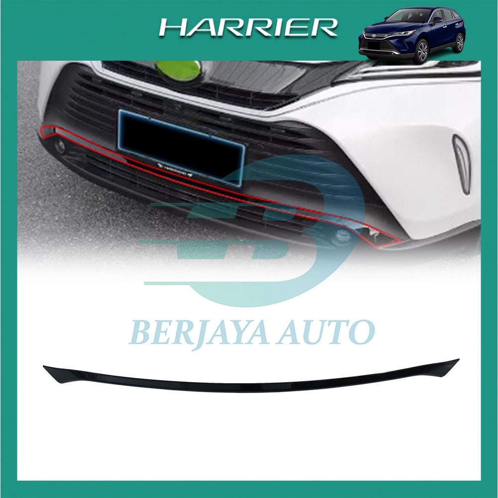 Toyota Harrier XU80 4th Gen (2020-2025) Front Grill Chrome Lining Front ...