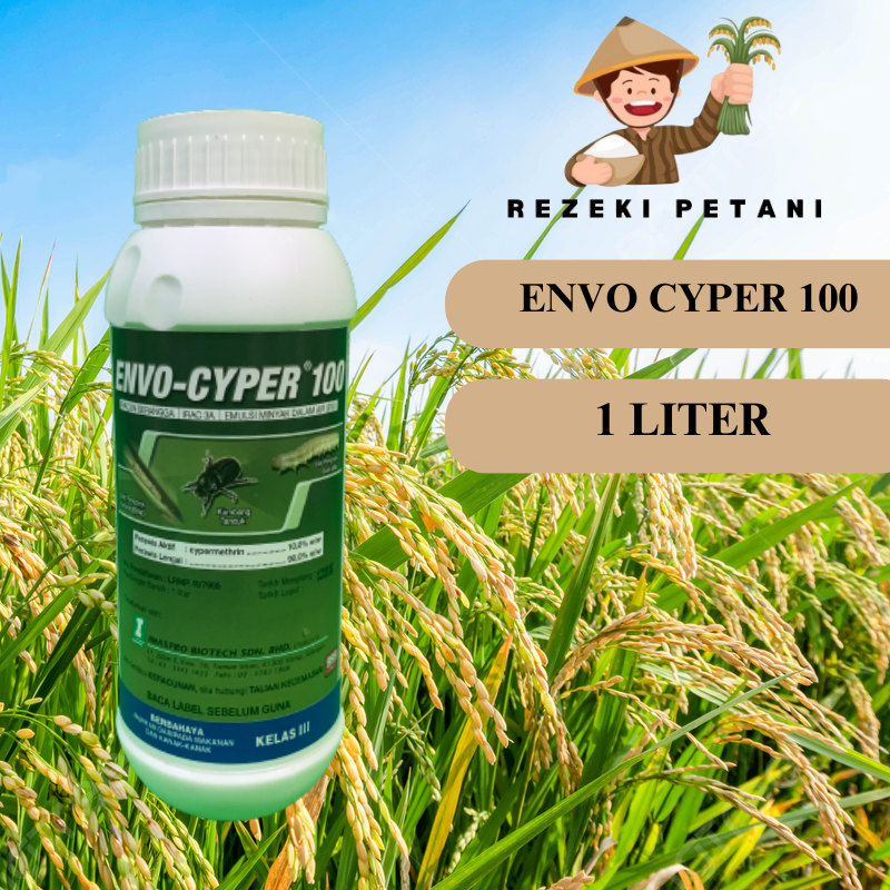 [ORIGINAL] 1L Envo Cyper 100 Cypermethrin 10% IMASPRO Racun Kumbang ...