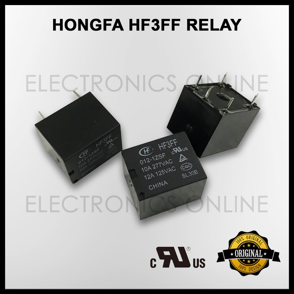 HF3FF 12V 12A Relay Hongfa Relay Relay for Security Products Door ...