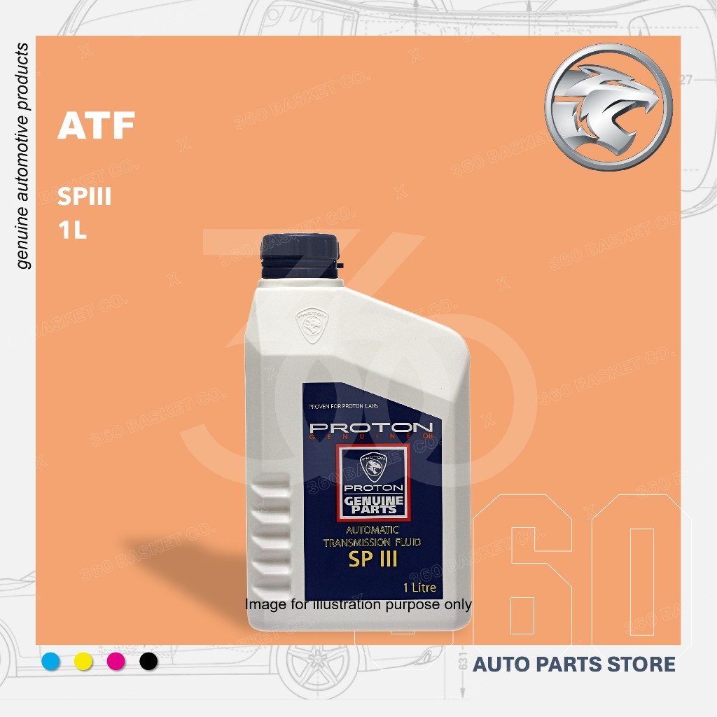 ORIGINAL GENUINE MINYAK AUTO GEAR PROTON TULEN ATF SPIII SP3 (1L) AUTO ...