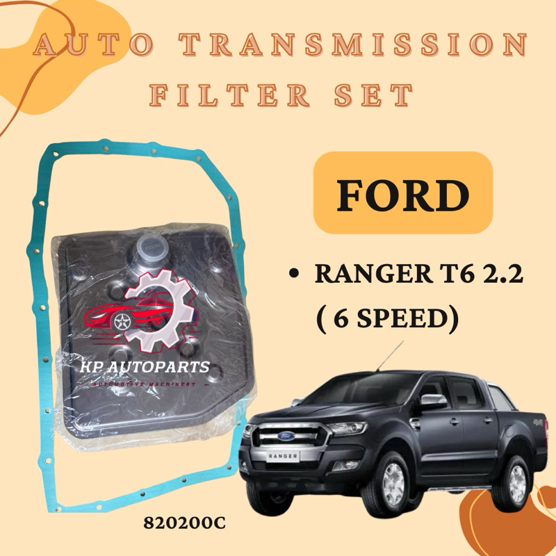 Auto Transmission Filter Set - FORD - RANGER T6 2.2 ( 6 SPEED) | Shopee ...