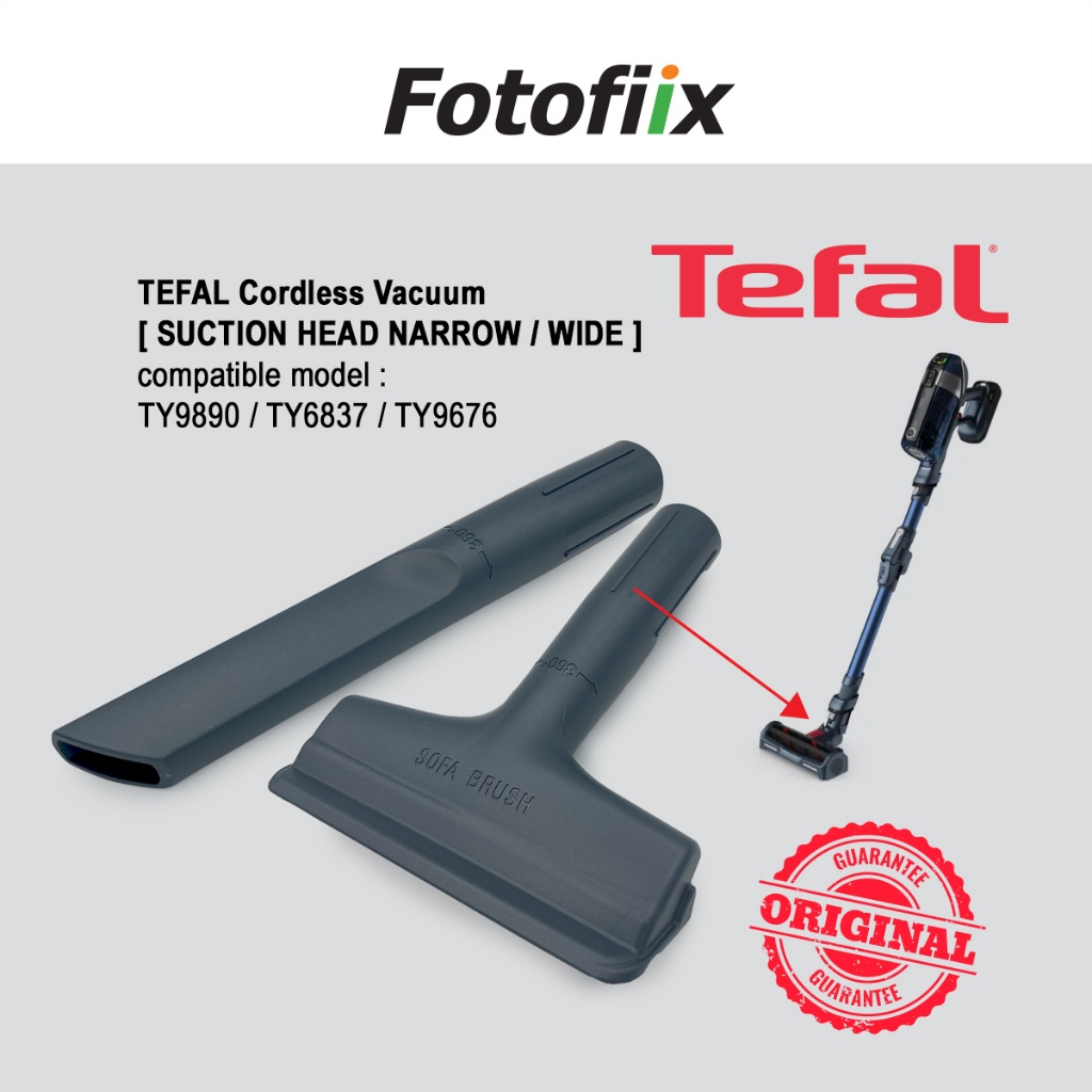 Tefal [ SUCTION HEAD NARROW / WIDE ] for Cordless Vacum model TY9890 ...