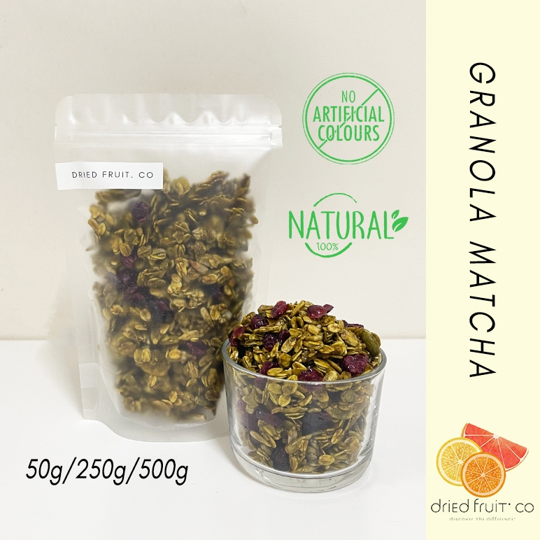 Matcha Flavour Granola Homemade Granola Rolled Oat Cereal with Honey ...