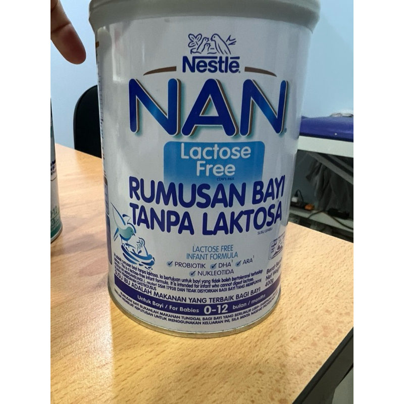 Nestle NAN Lactose Free Infant Formula 0-12 months 400g | Shopee Malaysia