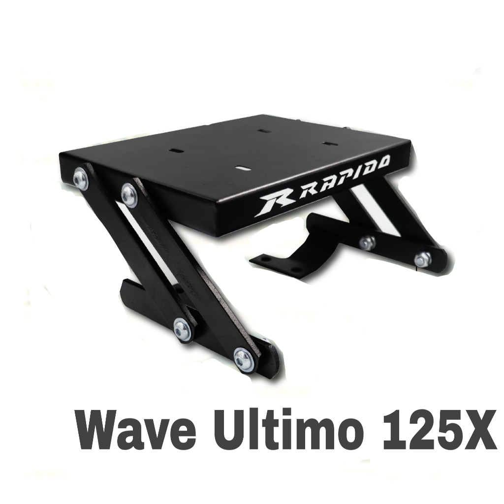 MONORACK ADJUSTABLE REAR RACK RAPIDO MONORACK HONDA WAVE ULTIMO 125X ...