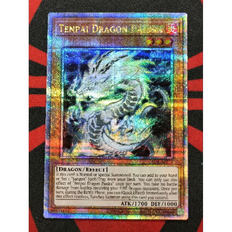 YUGIOH KONAMI LEDE-AE016 Tenpai Dragon Paidra (Quarter Century Secret ...
