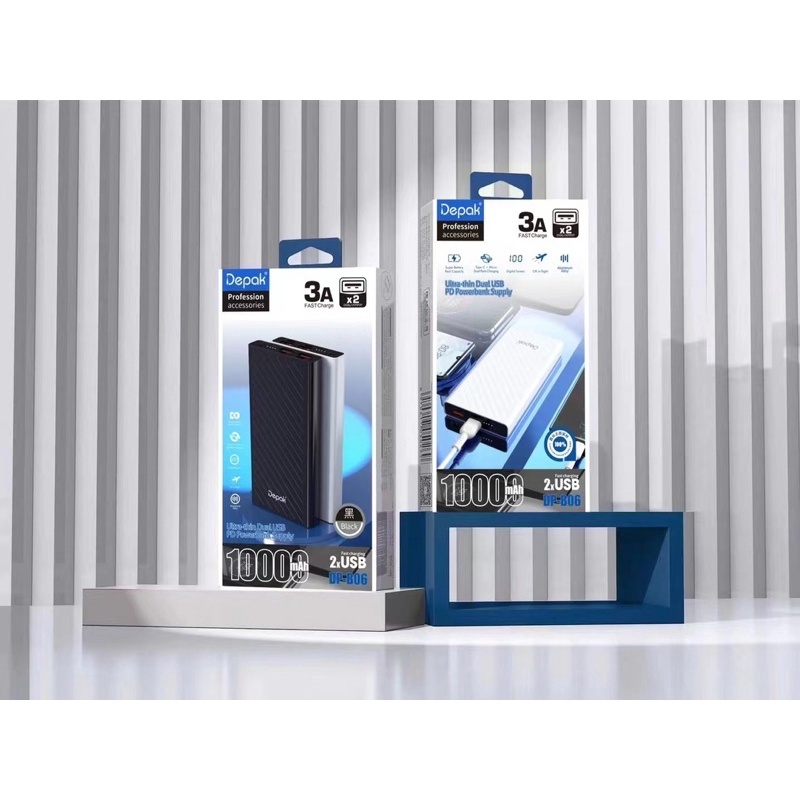 Depak Dp-B06 10000mah fast charging power bank | Shopee Malaysia