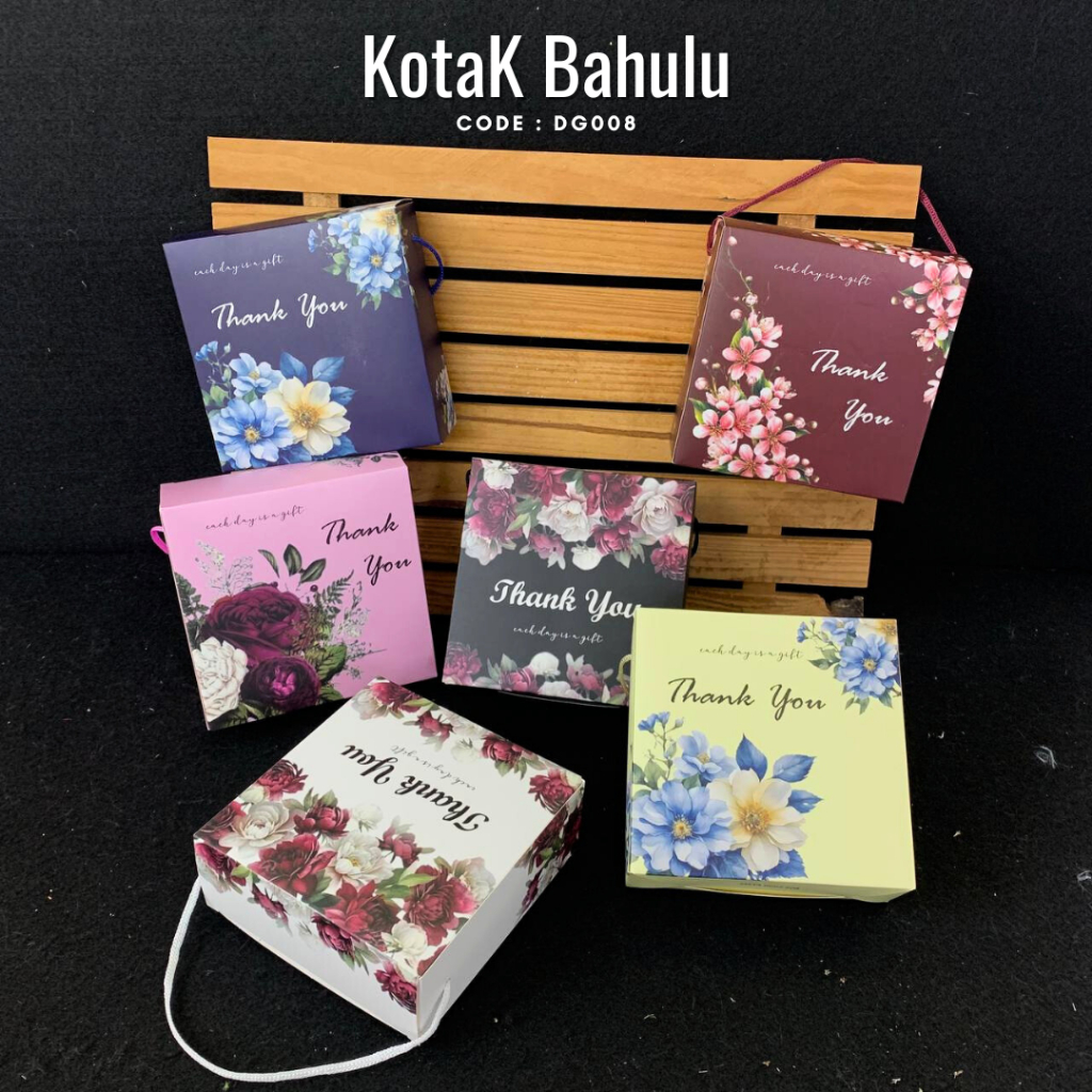 Kotak Bahulu Doorgift Box | Wedding Box | Goodies Box | Kotak Kahwin ...