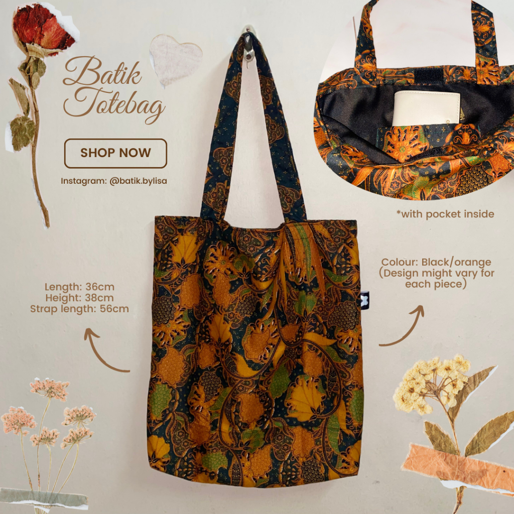 [RESTOCK] HANDMADE Batik Totebag Beg Telekung Murah Viral (Batikbylisa ...