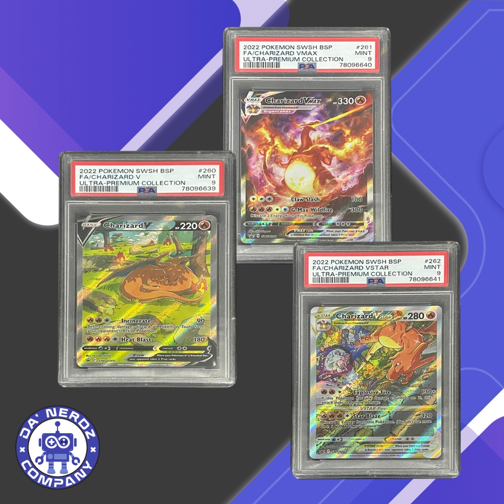 2022 Pokemon Sword & Shield UPC Charizard Promo. Charizard V, Charizard ...