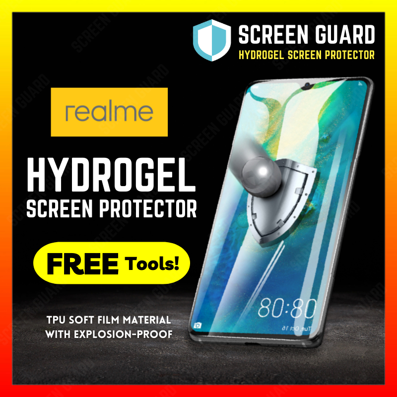 realme Hydrogel GT6 GT5 GT3 GTNeo6 GTNeo5 Narzo 70Pro 60 60Pro 50 50Pro Screen Protector Full ...