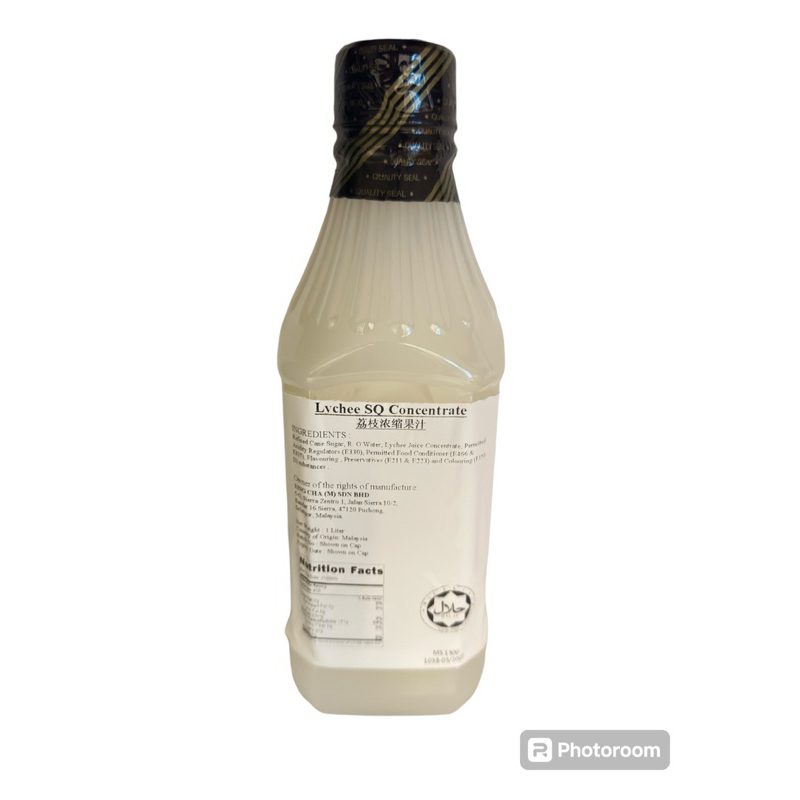 Lemon Concentrate Syrup / Lychee Concentrate Syrup 1 Lit | Shopee Malaysia