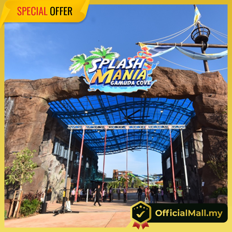 SplashMania Waterpark Ticket in Gamuda Cove Selangor (JUL Promo - CHAT ...