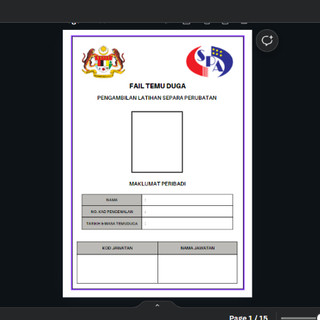[CANVA & PDF] SPA Fail Template for Interview and easy download used ...