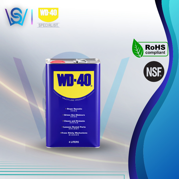 WD-40 Multi-Use Product 1 Gallon (4 LITRES) WD40 tin minyak pelbagai ...