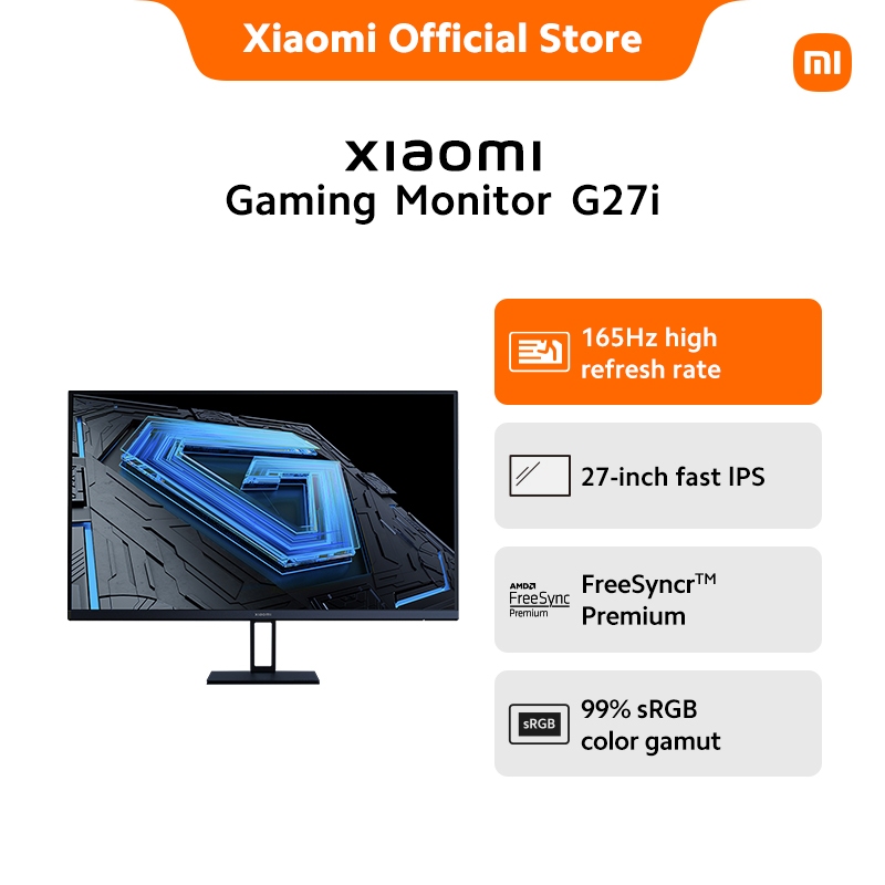 Xiaomi Gaming Monitor G27i 165Hz refresh rate/27 inch IPS/1ms GTG/HDMI ...