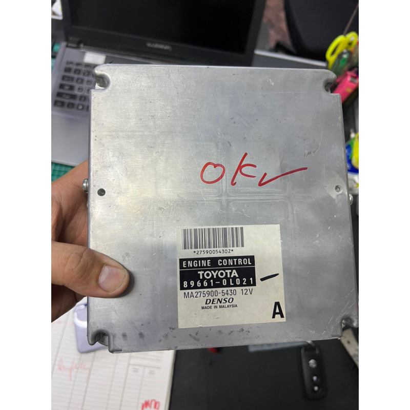 toyota hiace kdh200 ecu enjin engine 89661-0L021 89661 0L021 computer ...