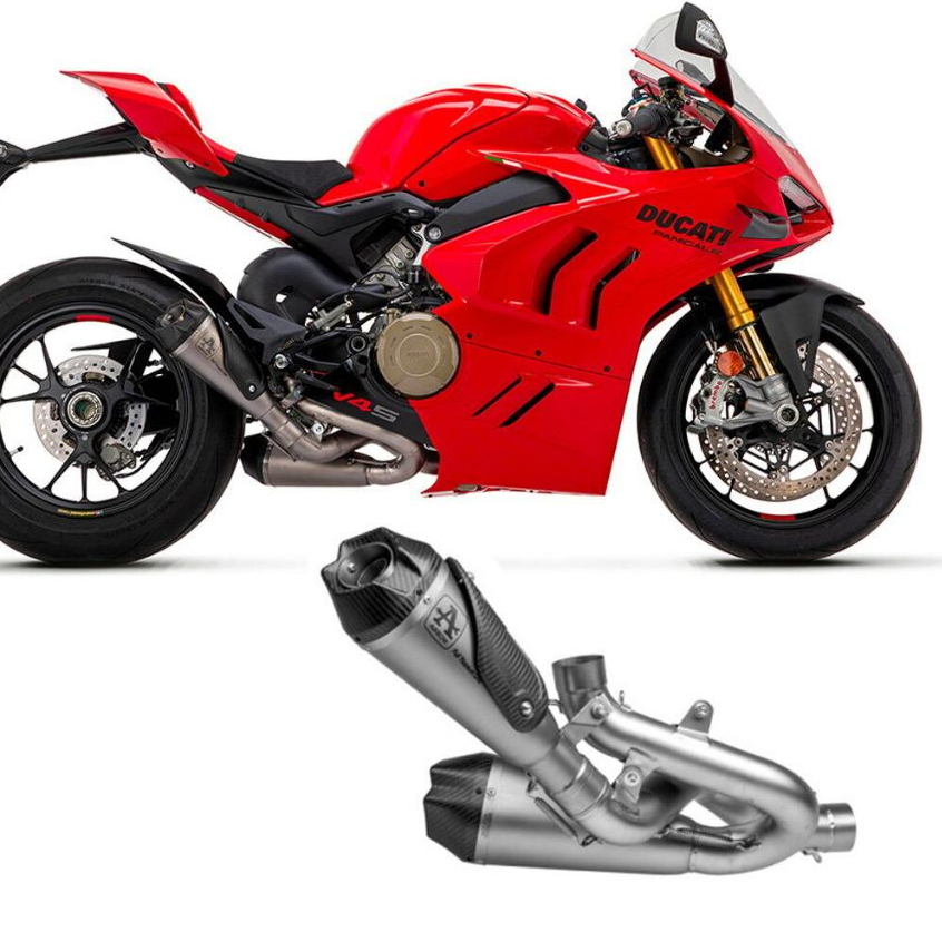 Original Arrow Full System For Ducati Panigale V4 StreetFighter Double ...