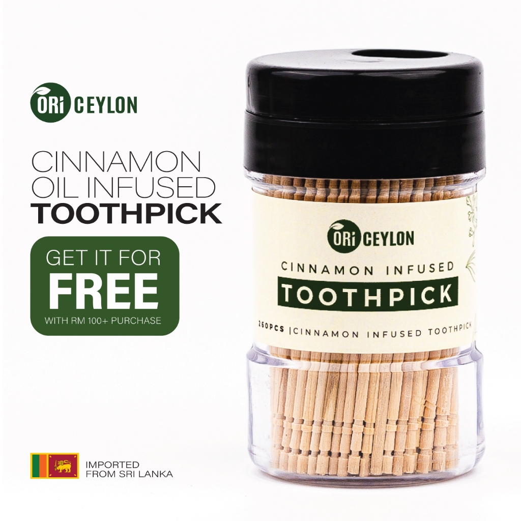 Cinnamon Infused Toothpicks - Refreshing Oral Experience and Oral ...