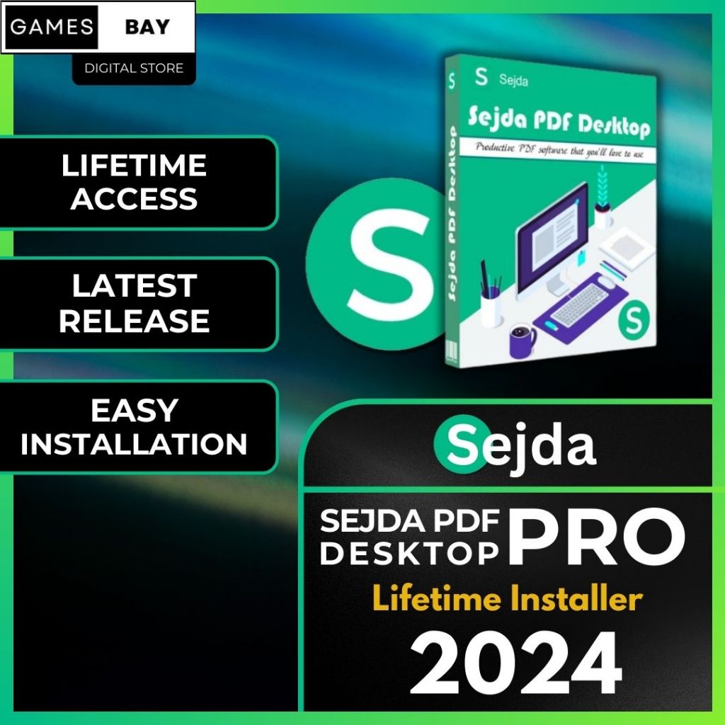 [LATEST 2024] Sejda PDF Desktop Pro PDF Editor | PC | Digital Download ...