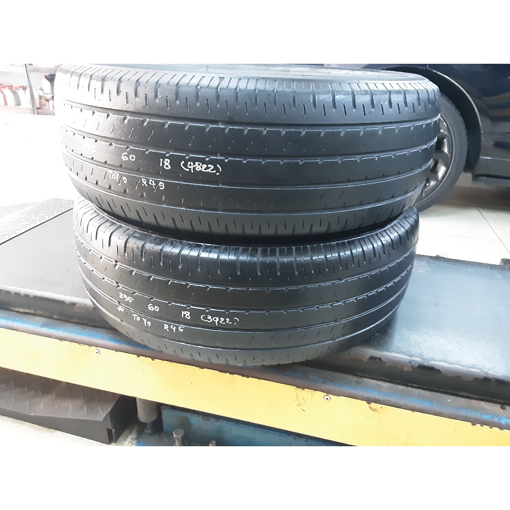 Used Tyre Secondhand Tayar TOYO PROXES R45 235/60R18 60% Bunga Per 1pc | Shopee Malaysia