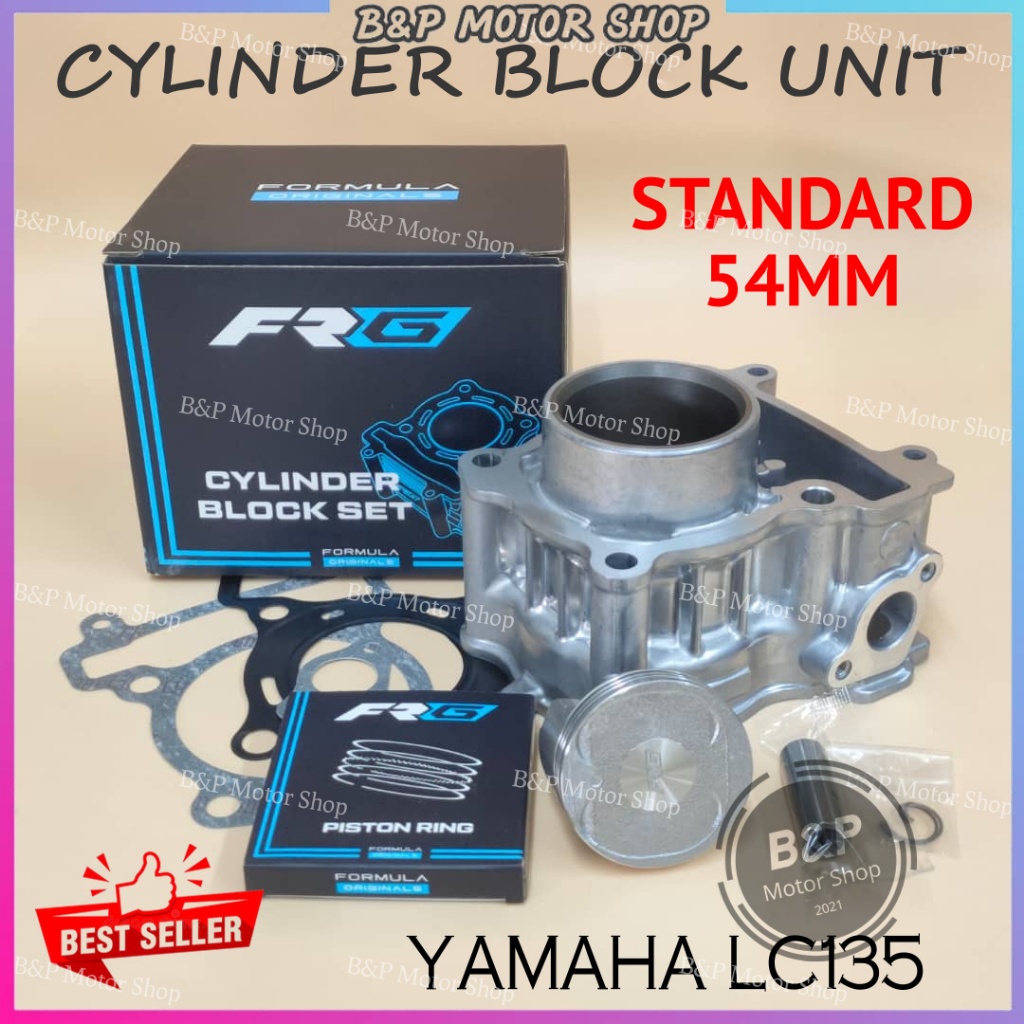 YAMAHA LC135 V1-V7 (FRG) Standard Cylinder Block Unit 54MM (FORMULA ...
