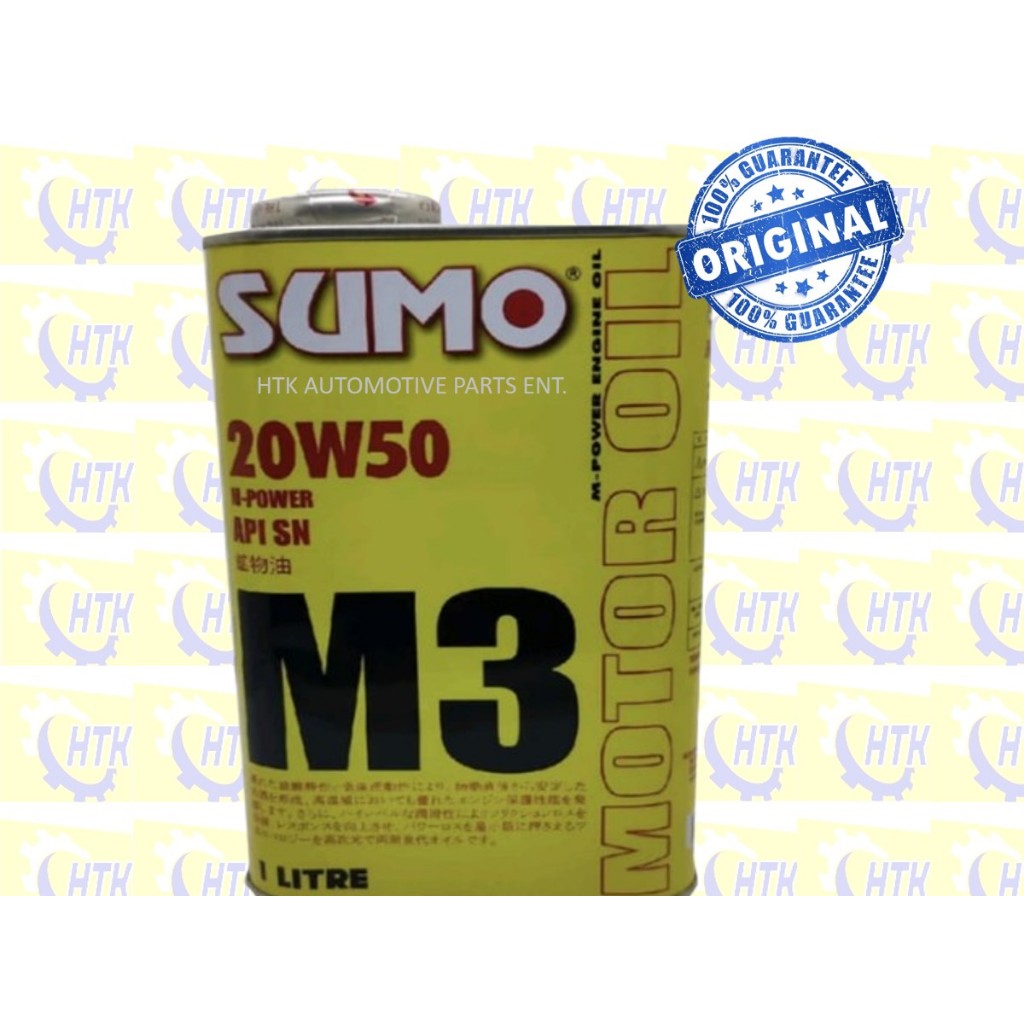 SUMO M3 M. POWER 20W-50 SN MOTOR OIL 1 LITRE | Shopee Malaysia