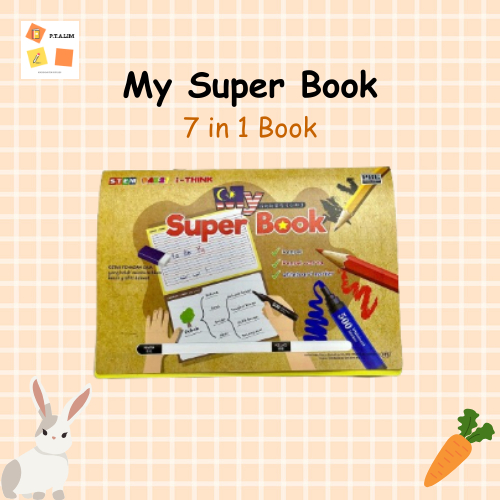 My Super Book 7 concept In 1 Book (STEM Project / I-Think) Kids Book ...