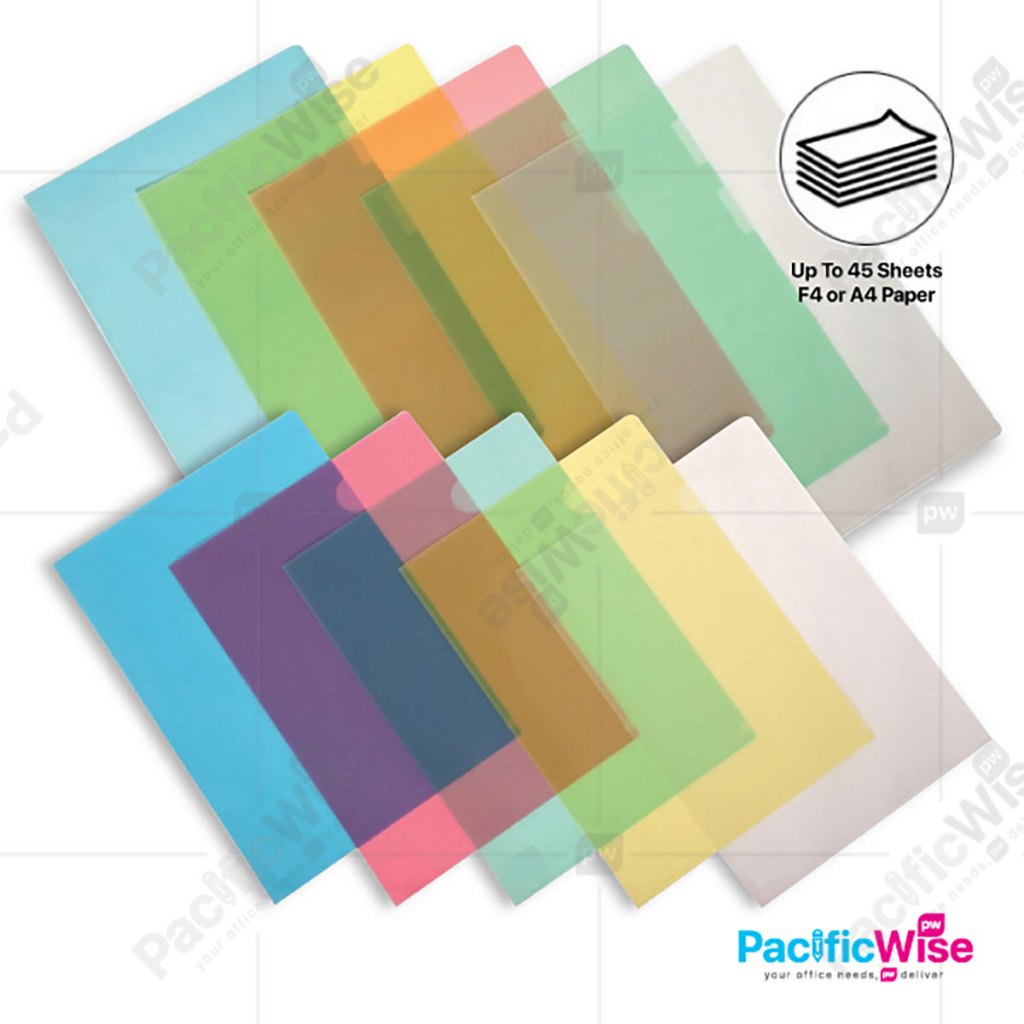 Document Folder/L Shape/Pemegang Dokumen/Holder Filing/9002/A4/F4-1Pc ...