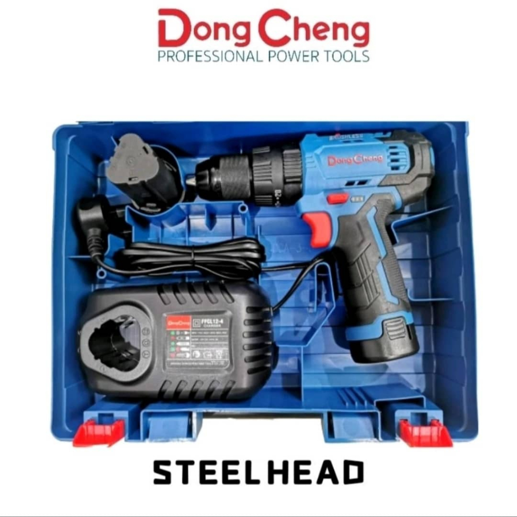 DongCheng 12V Cordless Driver Drill DCJZ1202E 2.0AH Gerudi Pemandu ...
