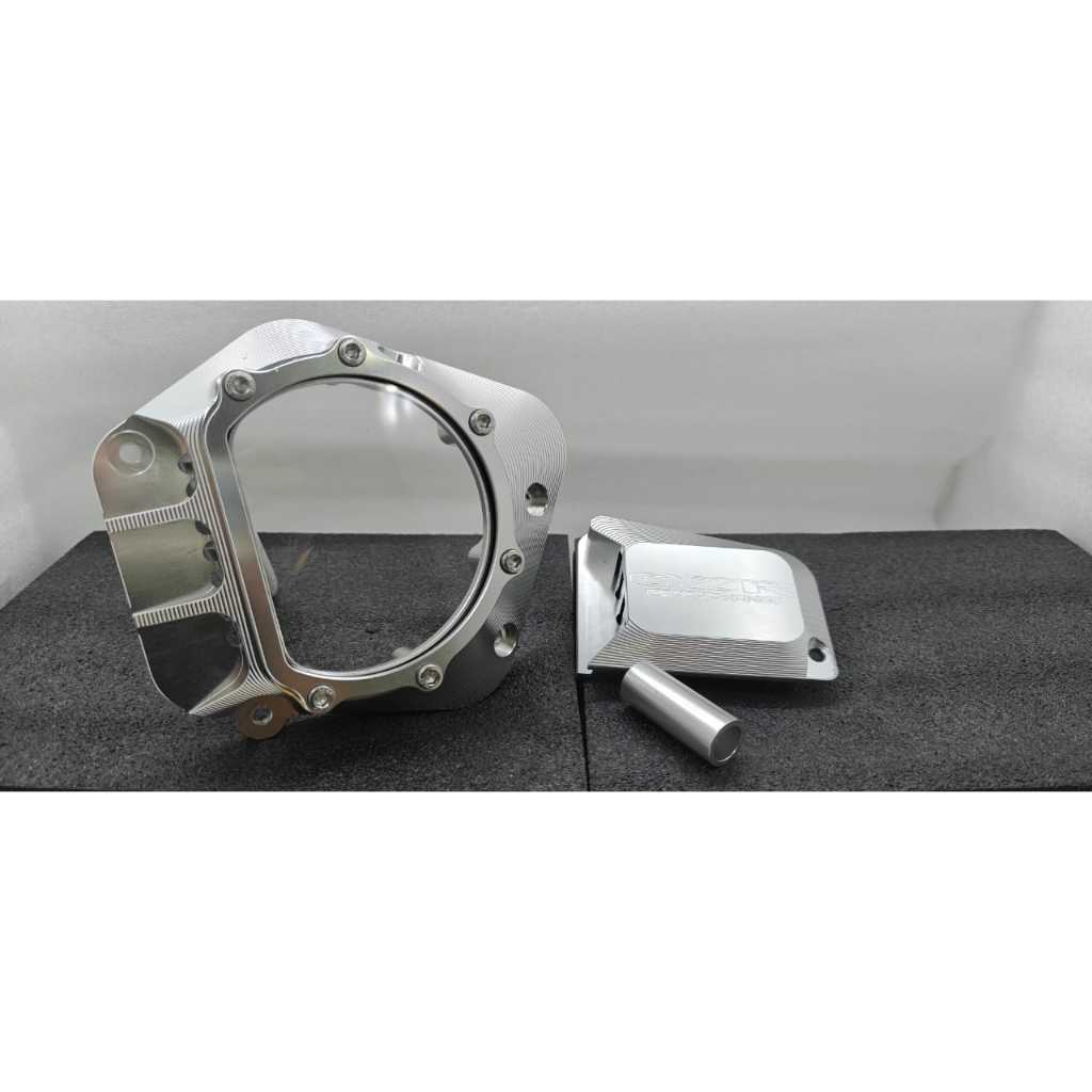 CNC CVT TRANSPARENT COVER OZR SCOOTER NVX155 VV1 / NVX 155 V1 ( HITAM ...