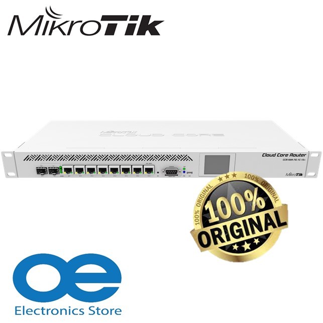 MikroTik CCR1009-7G-1C-1S+ 7x Gigabit Ethernet, 1x Combo Port 9 Cores x ...