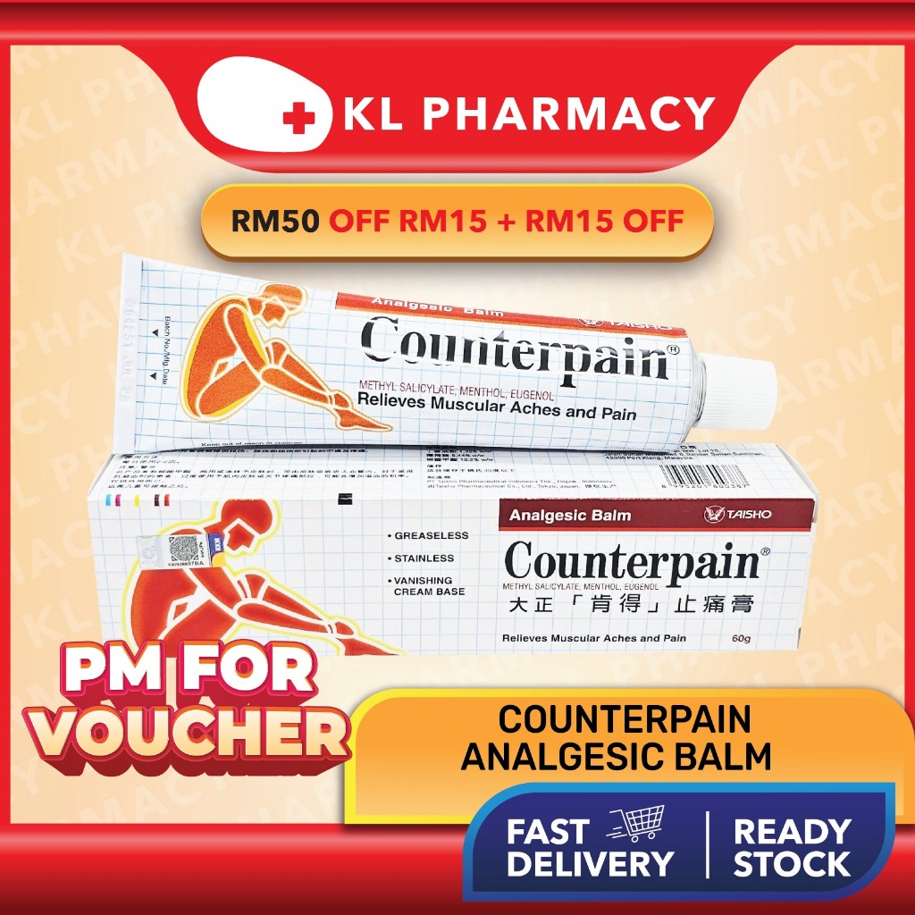 COUNTERPAIN CREAM 30G / 60G | Shopee Malaysia
