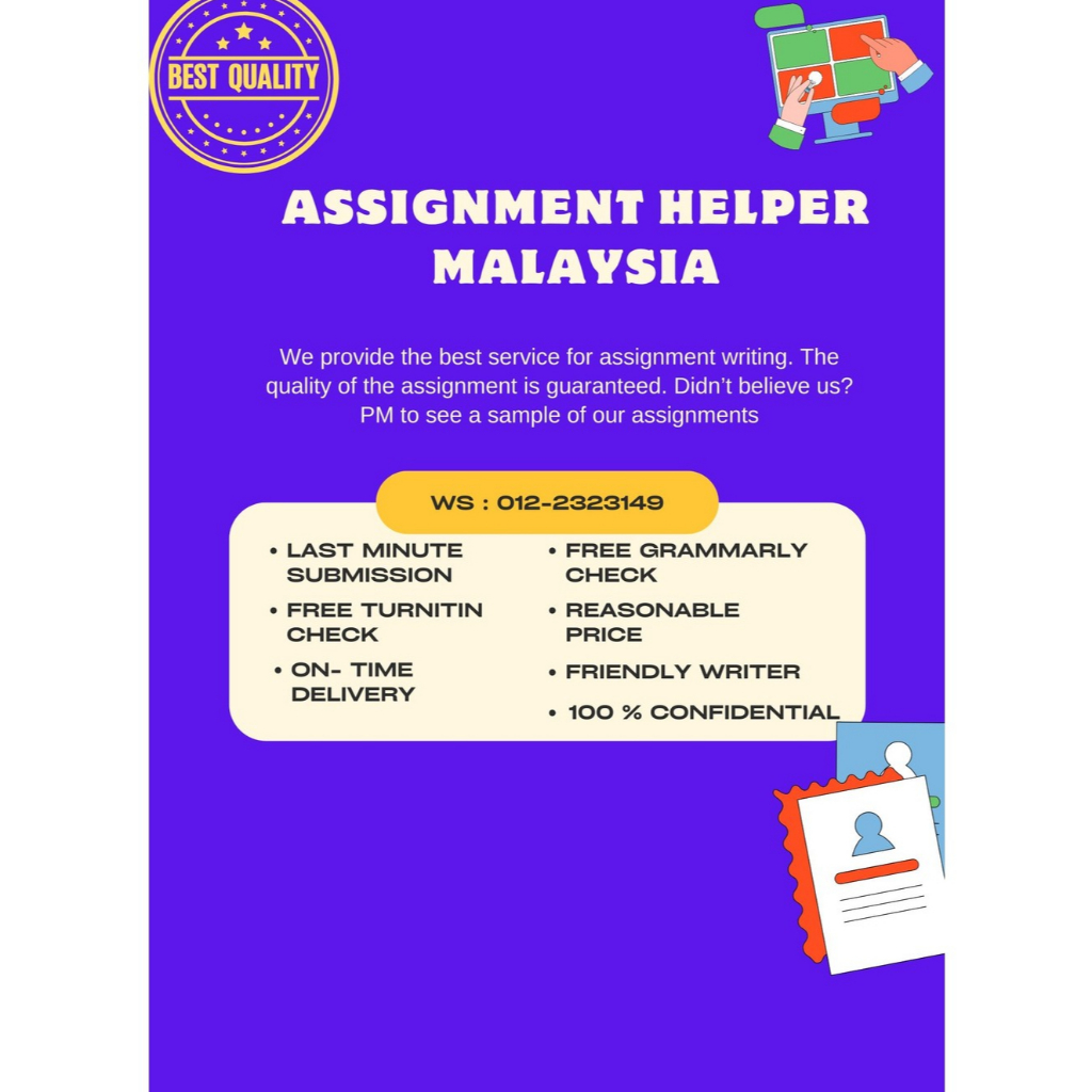 Assignment Helper (First Class) || Upah buat Assignment A++ | Shopee ...