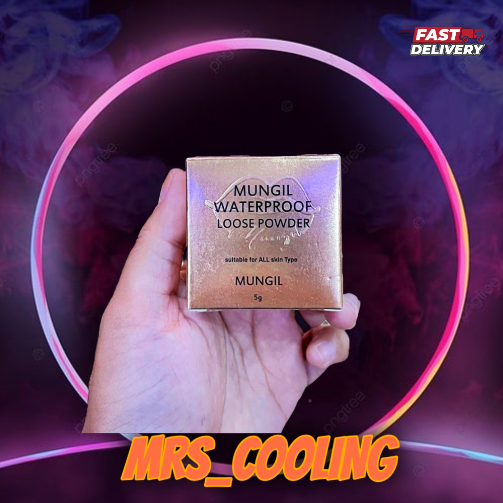 Mungil Loose Powder Waterproof Translucent Matte Setting FD Foundation ...