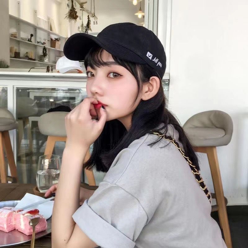 Baseball Cap Adjustable Couple Men and Women Fashion Hip Hop Korean Cap ...