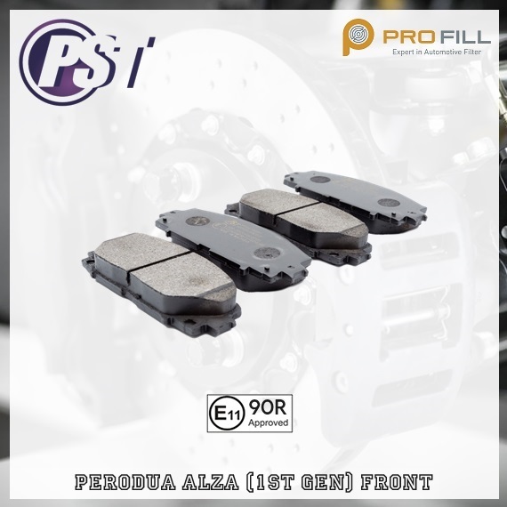 PST Disc Brake Pad [Semi Metallic] 04465-46R02 (D2252) Front - Perodua ...
